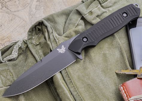 Buy Benchmade Knives 140bk Nimravus Fixed Blade Black Finish