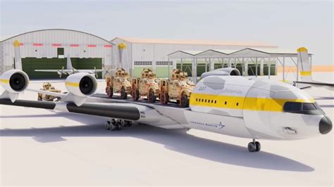 Lockheed Flatbed Pickup Truck Cargo Aircraft Concept