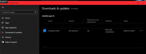Company Portal Failed To Install Microsoft Store App New Vs Legacy R Intune