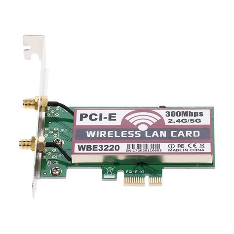Buy Wireless LAN Card WiFi Network Card with High-gain Antennas AP ...