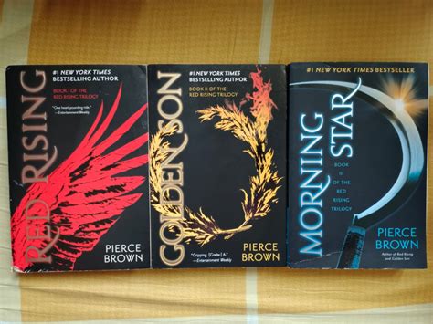 Red Rising Trilogy By Pierce Brown Hobbies And Toys Books And Magazines