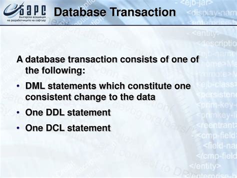 Ppt Transaction Control And Isolation Levels In Oracle Powerpoint Presentation Id560135
