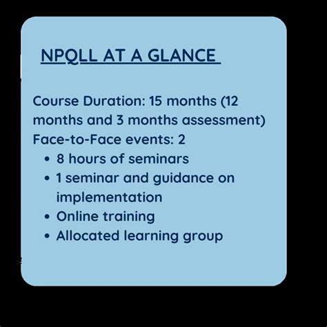 Npq For Leading Literacy Npqll By Best Practice Network Issuu