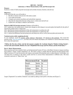 Bio Lab 6 Hypothesis Testing And Graphs Information BIO 182L Studocu