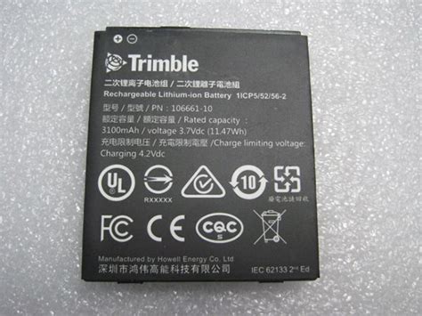 Tsc Battery Trimble Tsc Tds Ranger Data Collector Spectra Xxq Mah V