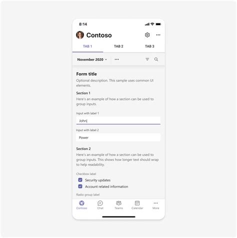 使用高级 Ui 组件设计应用 Teams Microsoft Learn