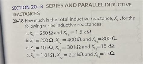 Solved By An EXPERT SECTION 20 3 SERIES AND PARALLEL INDUCTIVE Chegg Com