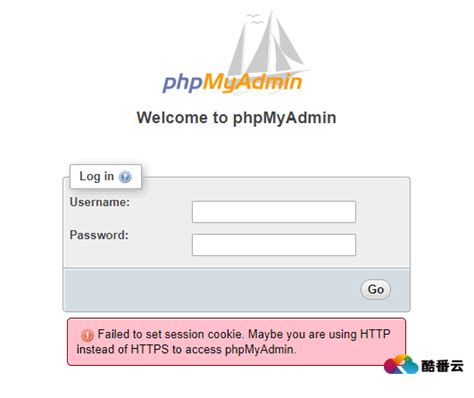 Phpmyadmin登录出现failed To Set Session Cookie解决方案酷番云知识库