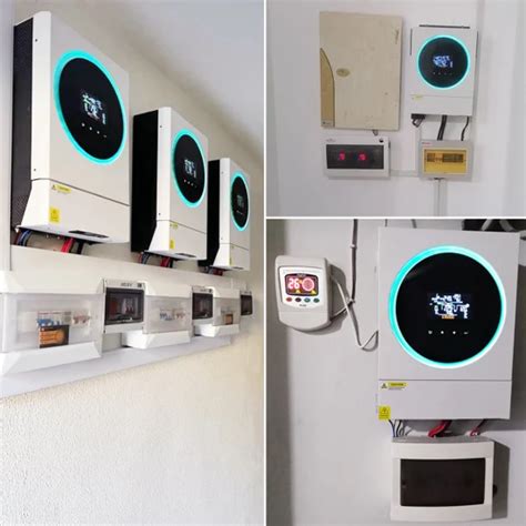 Off Grid 10kw 25kw 12v Dc 220v Ac Inverter 3 Phase Pure Sine Wave Inverter With Lcd Display