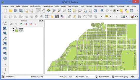 Como Fazer Um Buffer No Software Qgis Clickgeo Cursos E Treinamentos Em Produ O De Mapas E