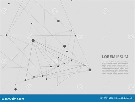Science Network Pattern Connecting Lines And Dots Medicine Chemistry Technology Concept