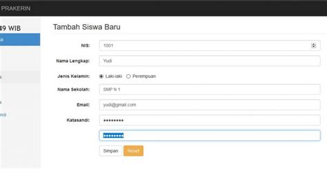 source code gratis absensi siswa php mysql jasa pembuatan website