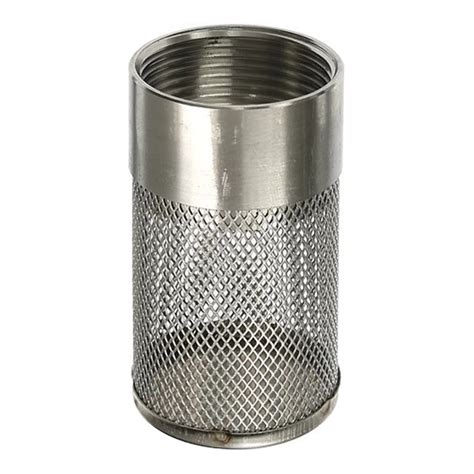 Yeaueme Inlet Suction Strainer Stainless Steel Garden Hose Inlet Filter Mesh Easy Install Intake