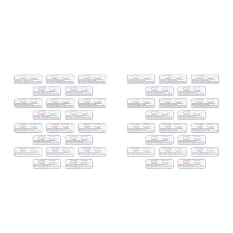 Homemaxs 40 Pcs Uva And Uvc Light Detection Uv Testing Cards For Uv Light Measurement Light