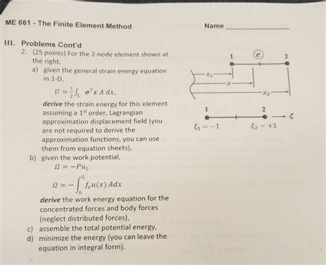Solved For The Node Element Shown At The Right A Given Chegg Com