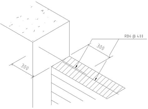 Rcc Wall Section Reinforcement Detail Dwg File Cadbull