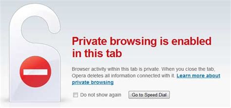 How To Enable Private Browsing Mode In Opera Techtrickz