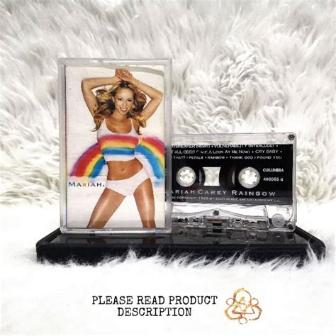 Mariah Carey Rainbow Album Cassette Tape Shopee Philippines