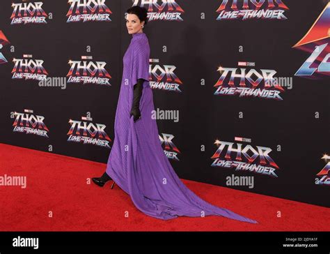 Los Angeles Usa 23rd June 2022 Jaimie Alexander Arrives At Marvel