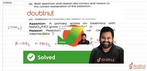 Assertion Is Correct But Reason Is Incorrect