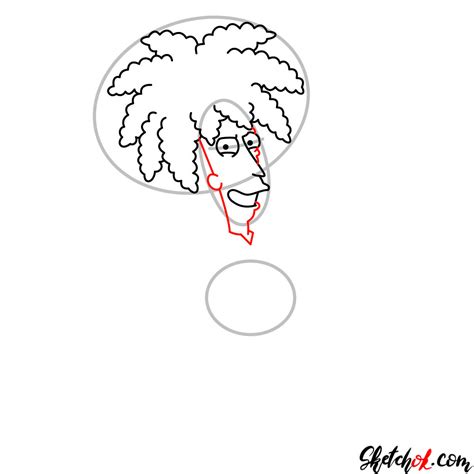 How To Draw Sideshow Bob From The Simpsons Holding A Knife