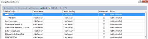 How Can I Rebind My Project In Tfs Stack Overflow
