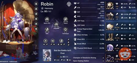 What Should I Improve On My Robin Build R Robinmains Hsr