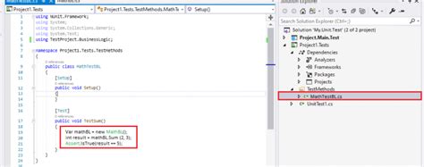 Unit Testing In NET Core Using NUnit