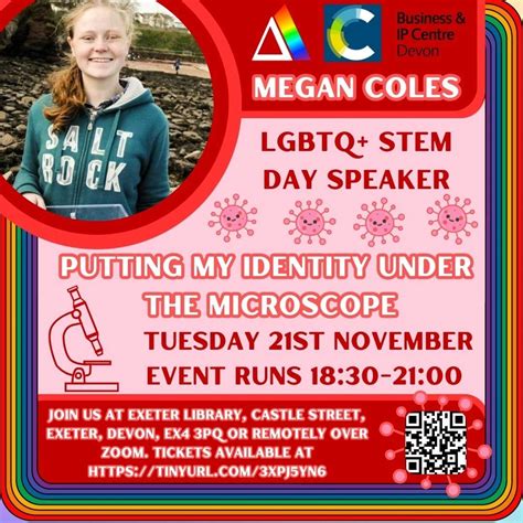Prism Exeter On Linkedin Our Speakers Series Returns For Lgbtq Stem Day On Tuesday November 21st…