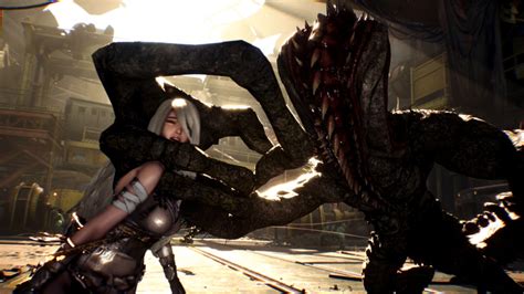 Rule 34 3d Artist Request Eve Stellar Blade Female Head Grab Male Manhandling Ryona Stalker