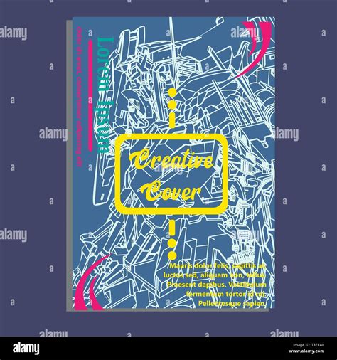 Vector Illustration Robot Sacred Geometry Robot Mock Up Isolated