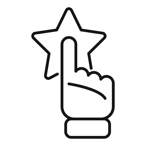 Star Core Values Icon Outline Vector Value Purpose 20247187 Vector Art At Vecteezy