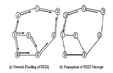 Route Discovery In AODV Routing Protocol 1 Download Scientific Diagram