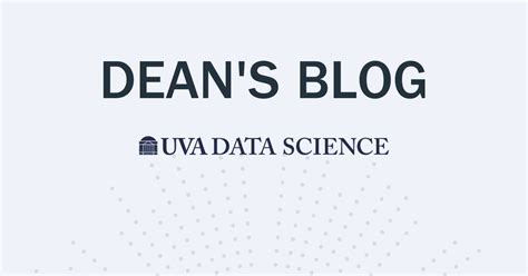 Uva School Of Data Science On Twitter Dean Phil Bourne Takes A Look