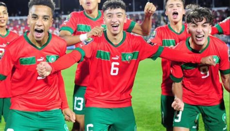 فتيان المغرب على بعد خطوةٍ للتتويج بـالكان في الجزائر موقع بديل