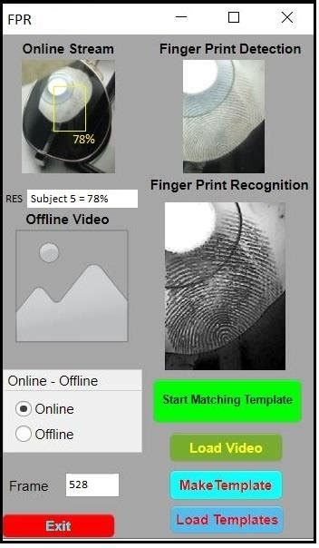 Proposed Android Gui For Proposed Finger Print Recognition System Out Download Scientific