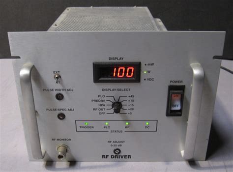 1964878 Rev H Comtech Pst 31196 15m00107 01 Rf Driver Siemens Used Electro Store