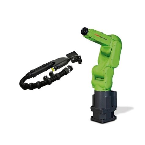 Cnc Robotic Arm 6 Axis Fanuc Cr 4ia With Cngbs Robot Dress Pack For Collaborative Robot Welding