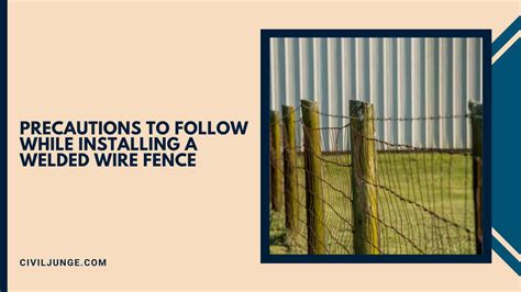 How To Install A Welded Wire Fence How To Install A Welded Wire Fence