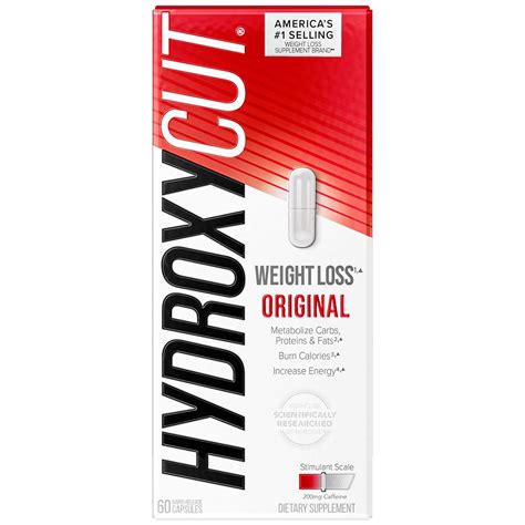 Hydroxycut Weight Loss Supplement Rapid Release Capsules Original