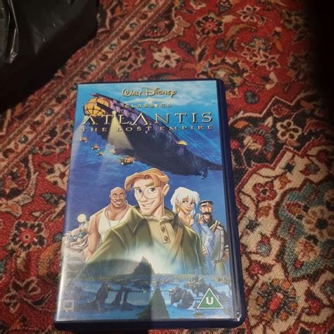 Atlantis The Lost Empire Walt Disney Pal Vhs Video Tape A128 £5