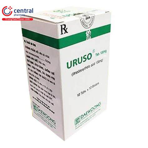 Thuốc Uruso 100mg Thuốc điều Trị Các Bệnh Gan Mãn Tính