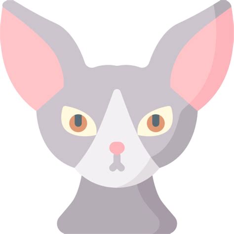 Devon Rex Special Flat Icon