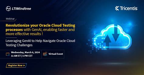 Ltimindtree On Linkedin Leveraging Genai To Help Navigate Oracle Cloud