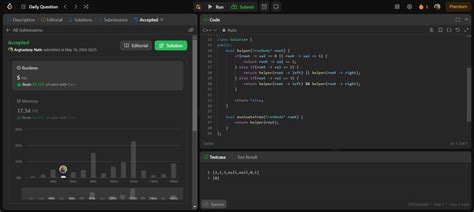Day154 Of 1001daysofcodechallenge Evaluate Boolean Binary Tree