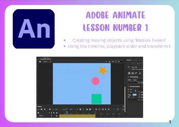 Introduction To Adobe Animate Basics By Shan Handran Smith TPT