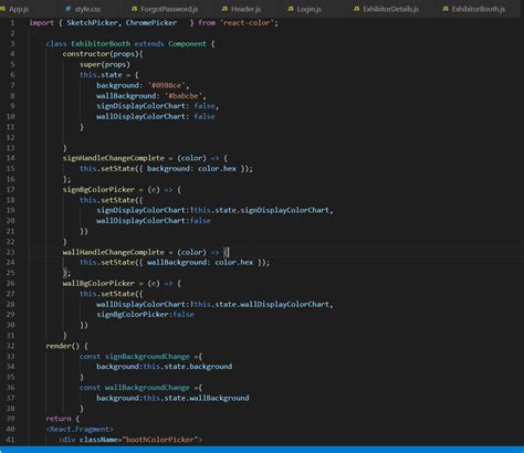 Javascript How Can I Use Multiple React Color Picker In Single