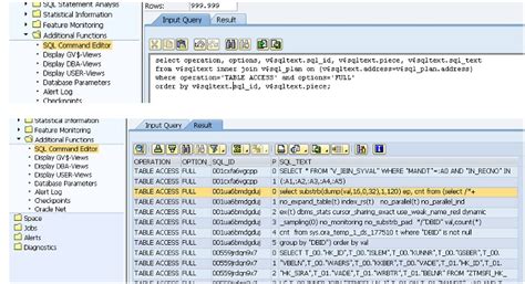 Analyzing And Optimizing Oracle Database Performan SAP Community