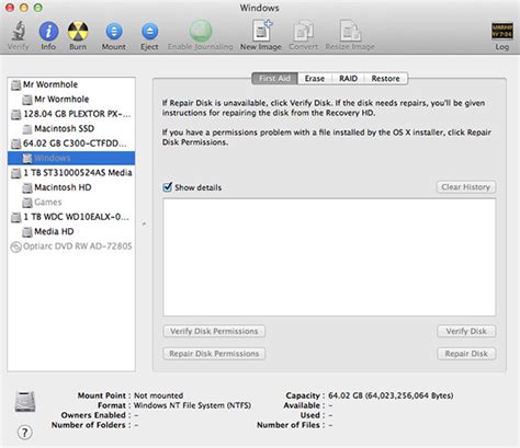 Prevent Bootcamp Partition From Mounting · Colin Sullender