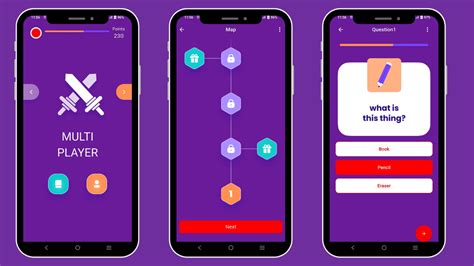 Quiz Gaming Mobile App Flutter Template Flutter Quiz App Flutter By Codentratech